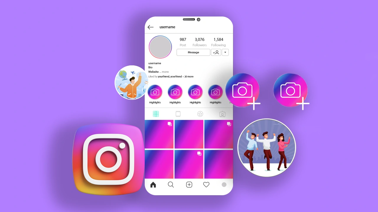 Create Eye-Catching Instagram Highlight Cover